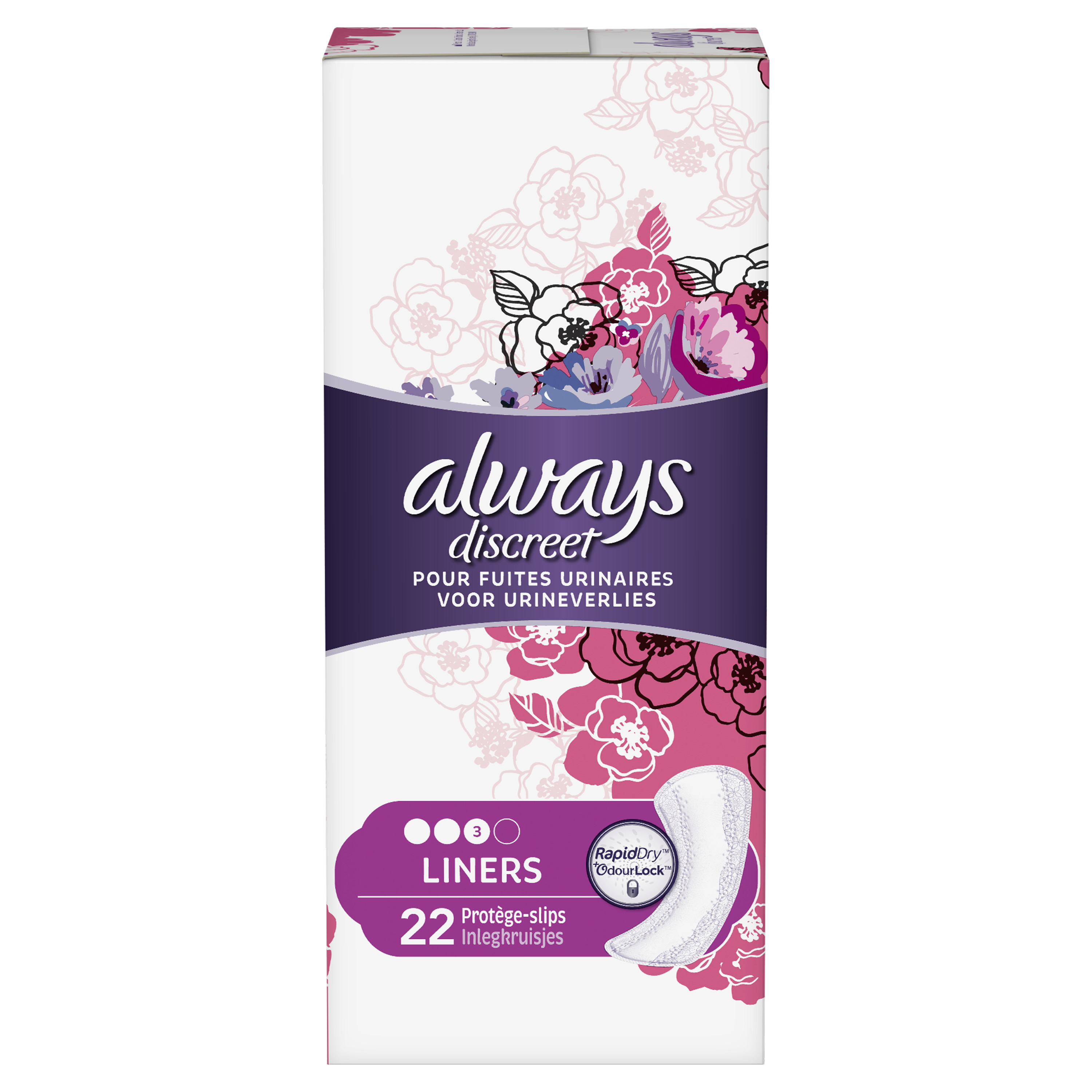 Always Discreet - Protege Slip Normal X 22 - Unipharma