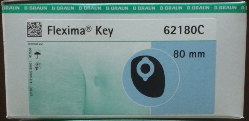 FLEXIMA KEY FERMEE 80MM B/50 - Unipharma